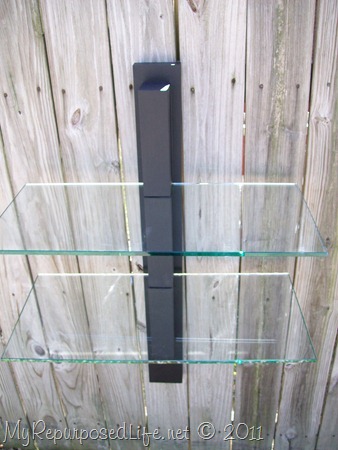 Modern Shelf (glass) - My Repurposed Life®